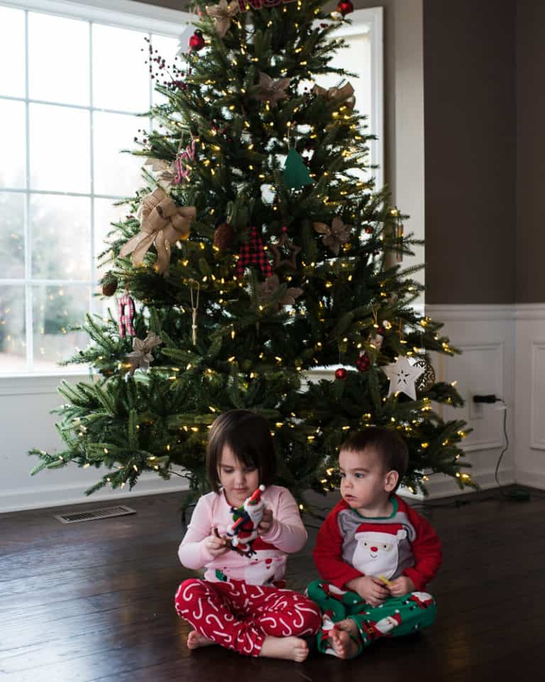 How to Safely Decorate a Christmas Tree with Toddlers - Amanda Seghetti