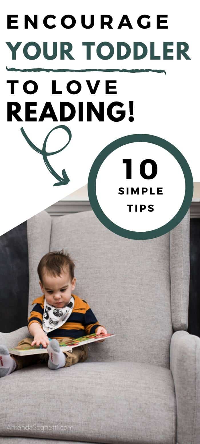 How to Encourage Reading with Toddlers and Babies - Amanda Seghetti