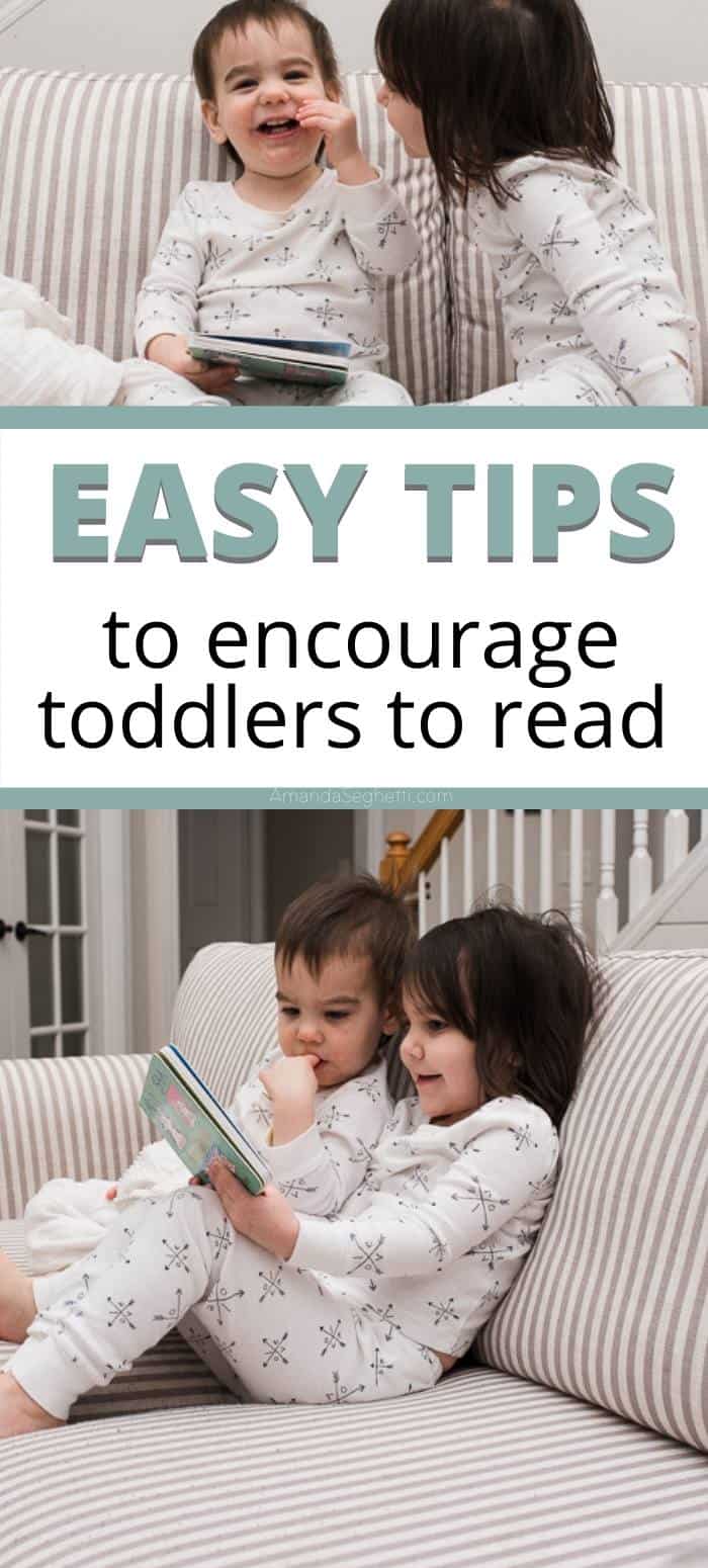 How to Encourage Reading with Toddlers and Babies - Amanda Seghetti