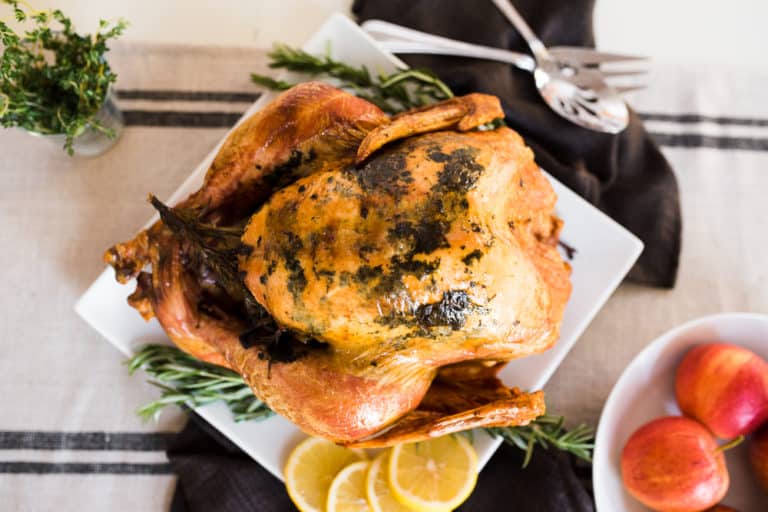 Whole30 Thanksgiving Turkey with Fruit & Herbs - Amanda Seghetti