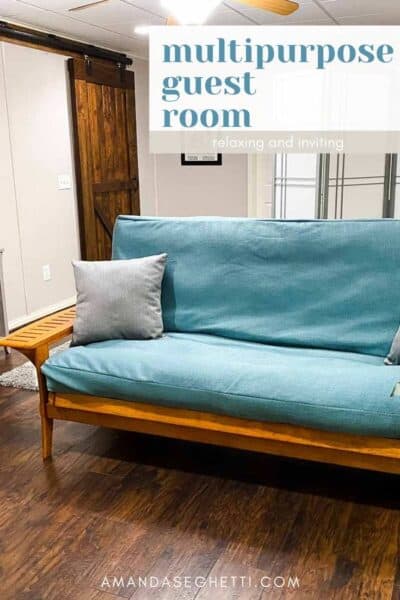 How to Create a Multi Purpose Guest Room - Amanda Seghetti