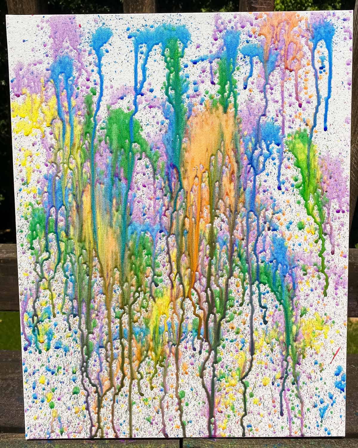 Water Gun Painting | Fun Outdoor Activity for Kids - Amanda Seghetti