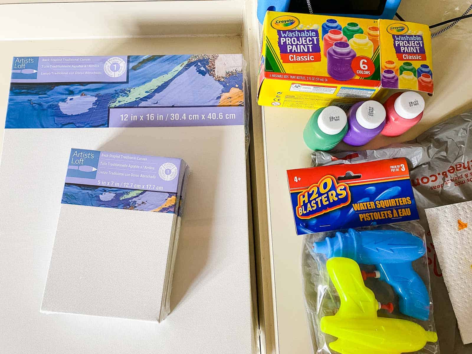 Water Gun Painting | Fun Outdoor Activity for Kids - Amanda Seghetti