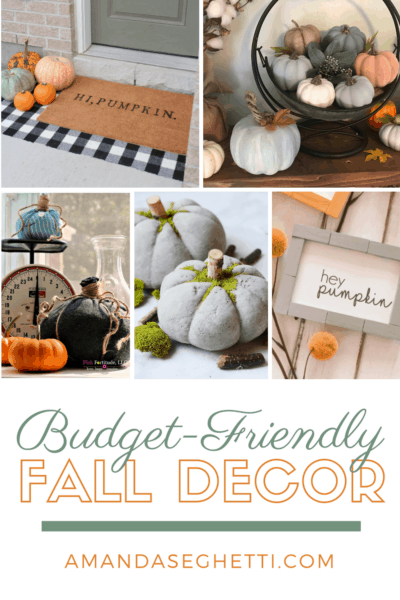 15 Budget-Friendly DIY Fall Decor Ideas - Amanda Seghetti