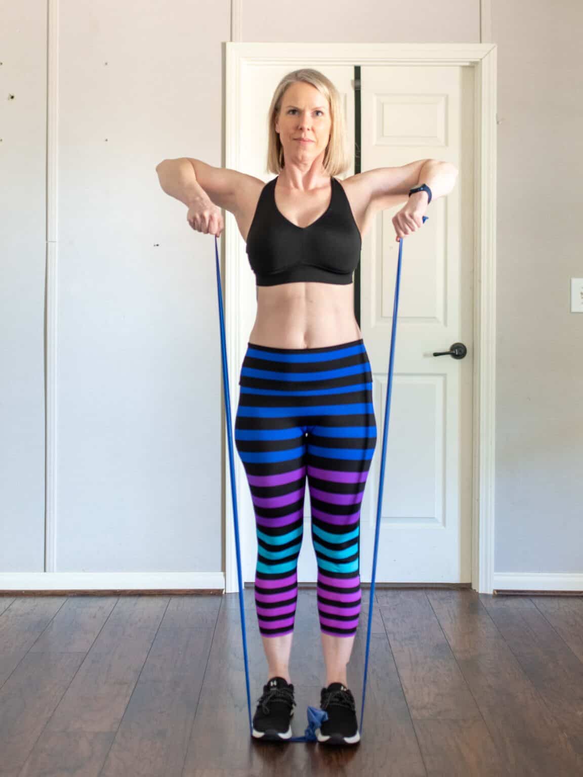 7 Resistance Band Back Exercises at Home - Amanda Seghetti