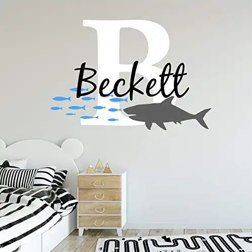 Kids Shark Bedroom Decor Ideas in Our Son's Room